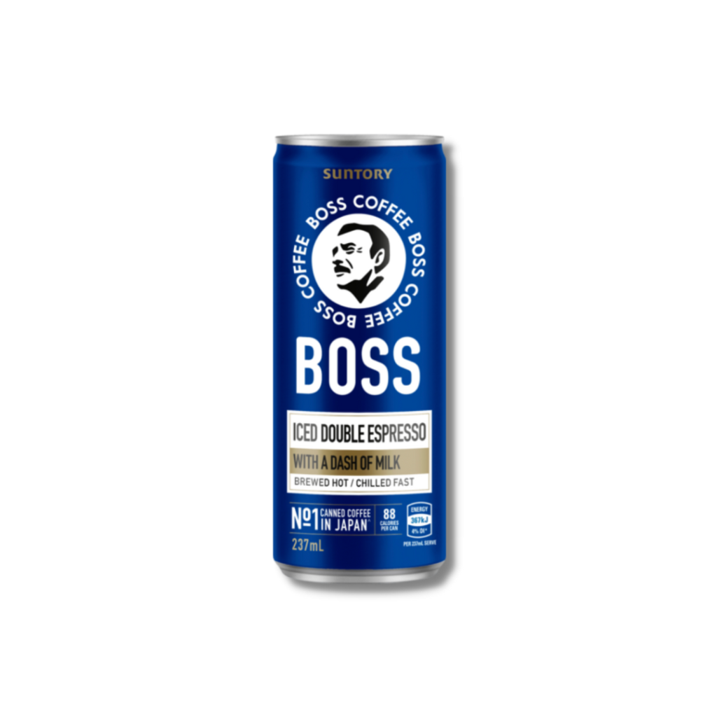 Suntory BOSS Coffee- Iced Double Espresso - with a dash of milk ...