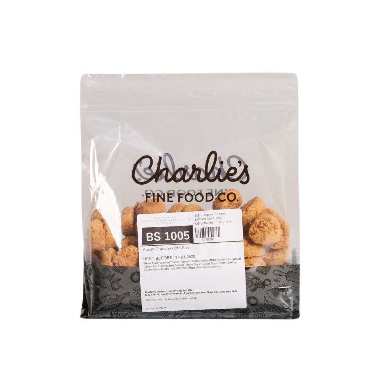Charlies Fine Food's Cookies - Anzac Crunchy (Bite Size) | Ifresh ...